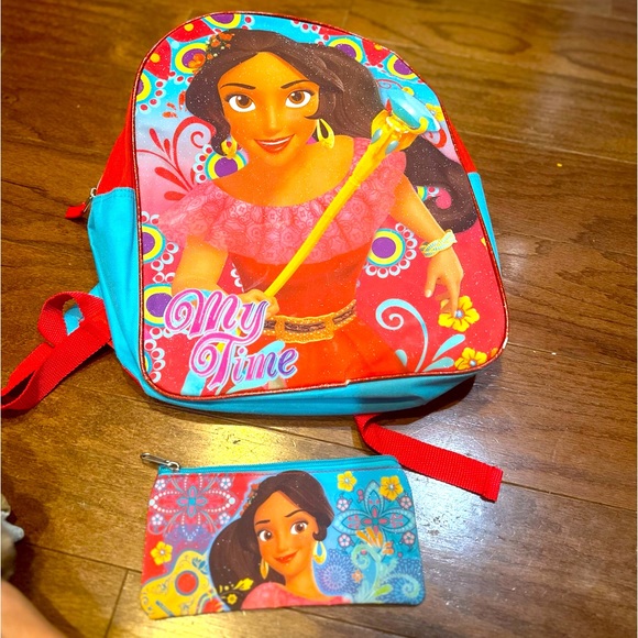 Disney | Accessories | Elena Of Avalor Girls My Time Backpack Bookbag ...